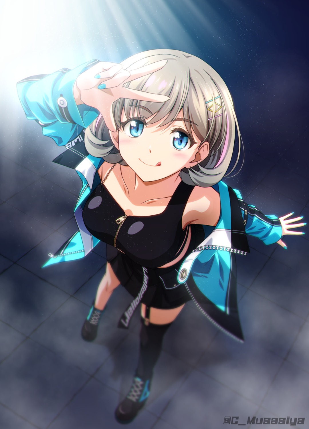 musashiya chougenbou love live! superstar!! tang keke stockings thighhighs | #1044444 | yande.re